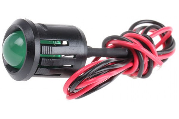 LED 12V Rouge, Verte ou Jaune