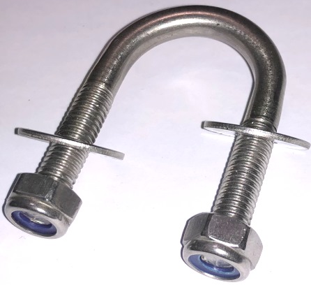 étrier en inox M8 diametre Ø27mm